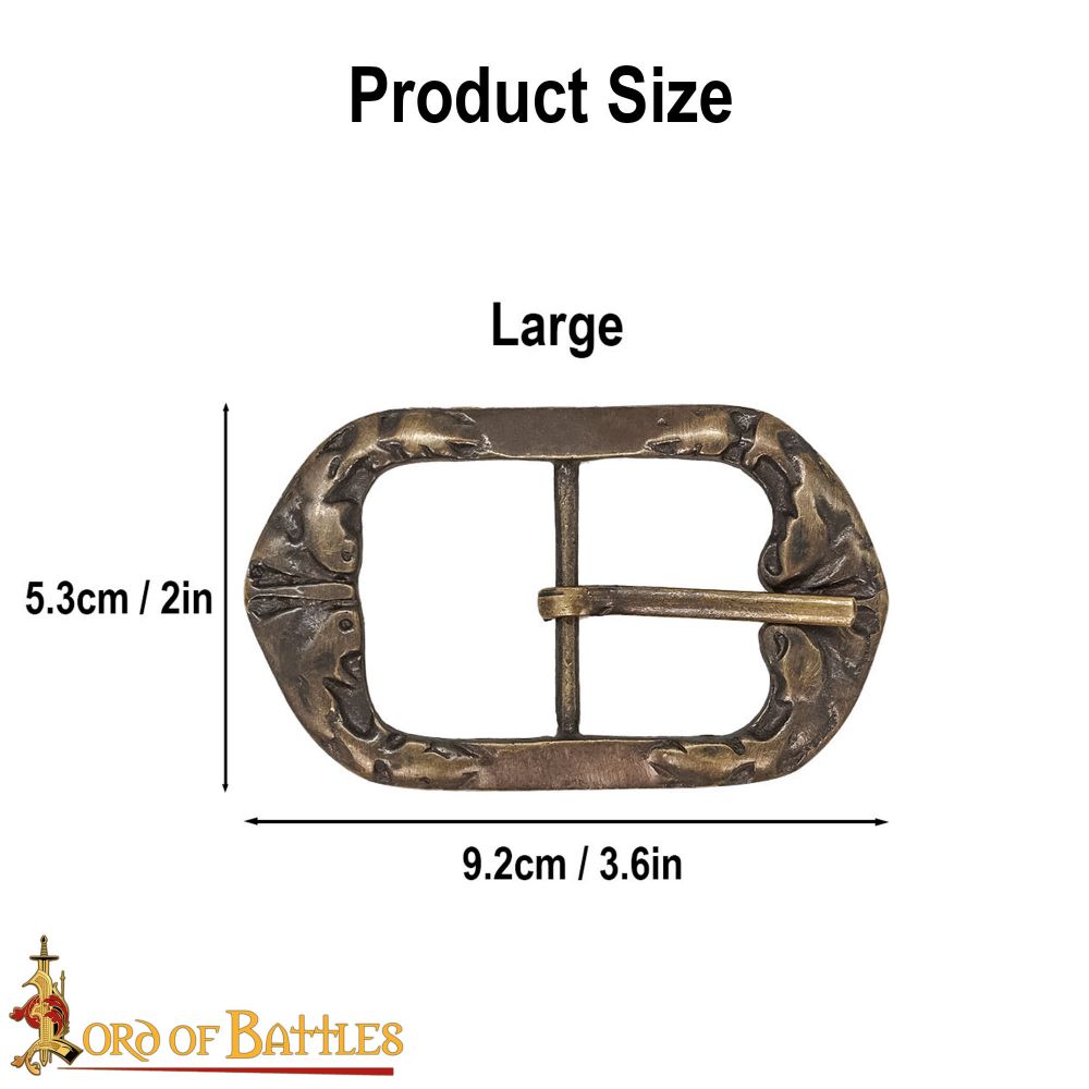 Stuart Era 17th Century Buckle – 40mm Strap Width| Make Your Own Medieval