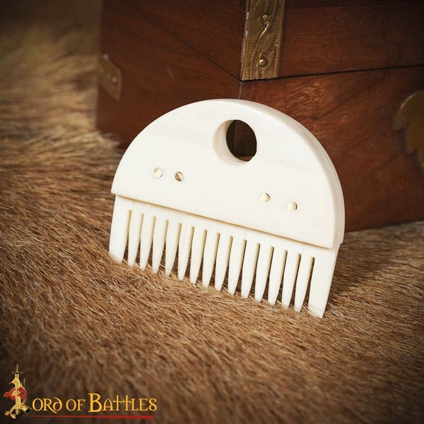 Viking / Anglo-Saxon Beard Comb Made From Bone | Make Your Own Medieval