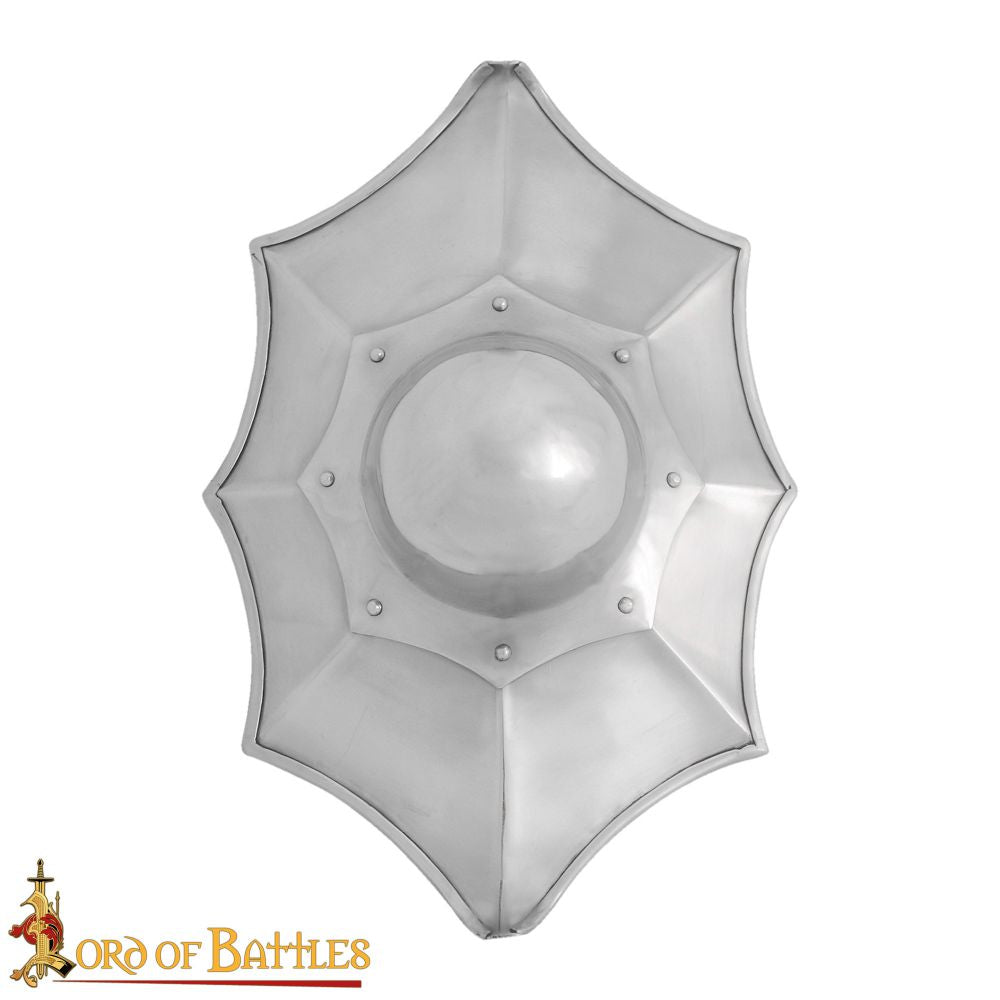 Talhoffer Buckler Shield 16 Gauge Steel| Make Your Own Medieval