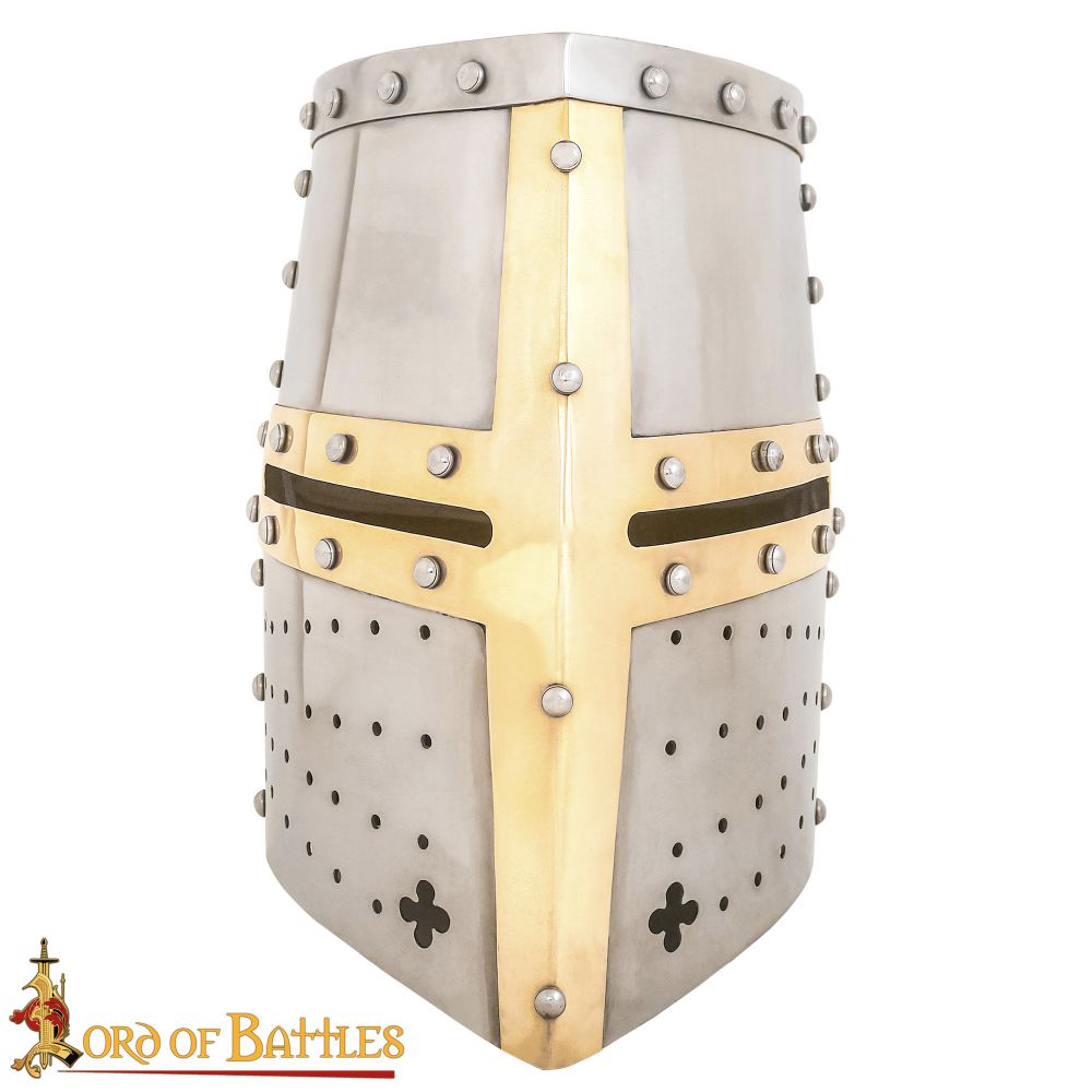 Topfhelm Medieval Great Helm Reproduction- 20 Gauge| Make Your Own Medieval