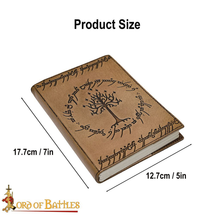 Tree of Gondor Leather Diary| Make Your Own Medieval