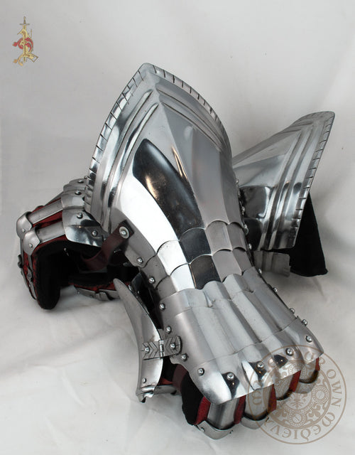 Gothic late 15th Century Reproduction Gauntlets| Make Your Own Medieval