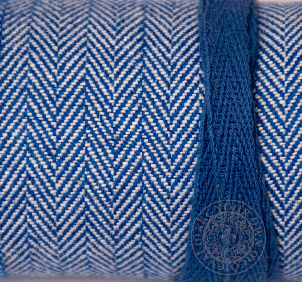 Viking Winingas – Blue Leg Wraps | Make Your Own Medieval
