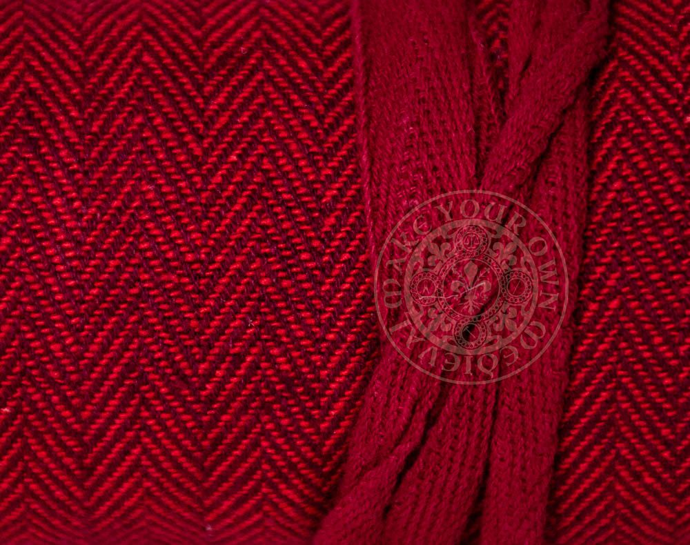 Viking Winingas – Red Leg Wraps | Make Your Own Medieval