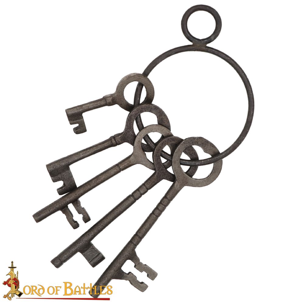 Iron Medieval Castle Dungeon Keys| Make Your Own Medieval