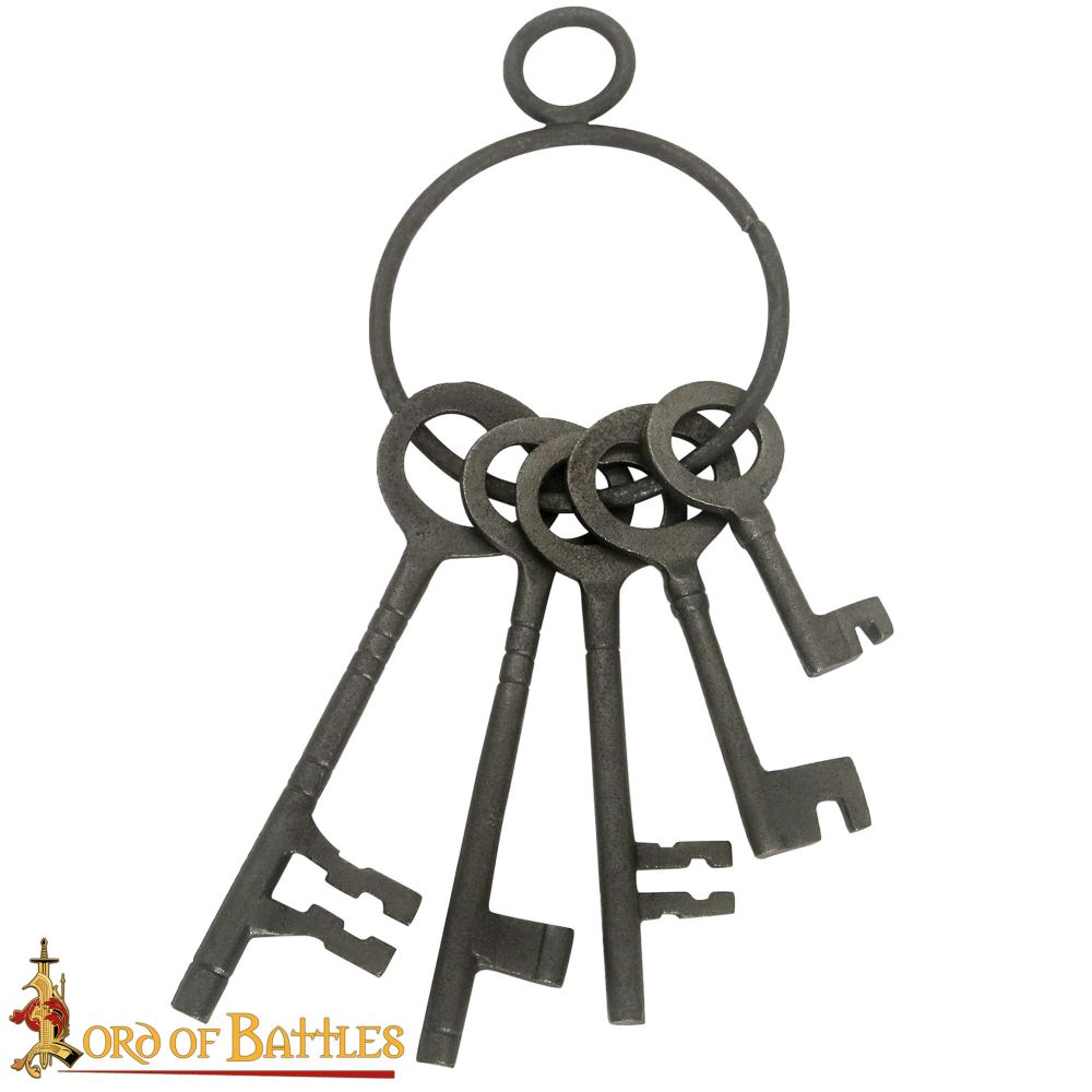 Iron Medieval Castle Dungeon Keys| Make Your Own Medieval