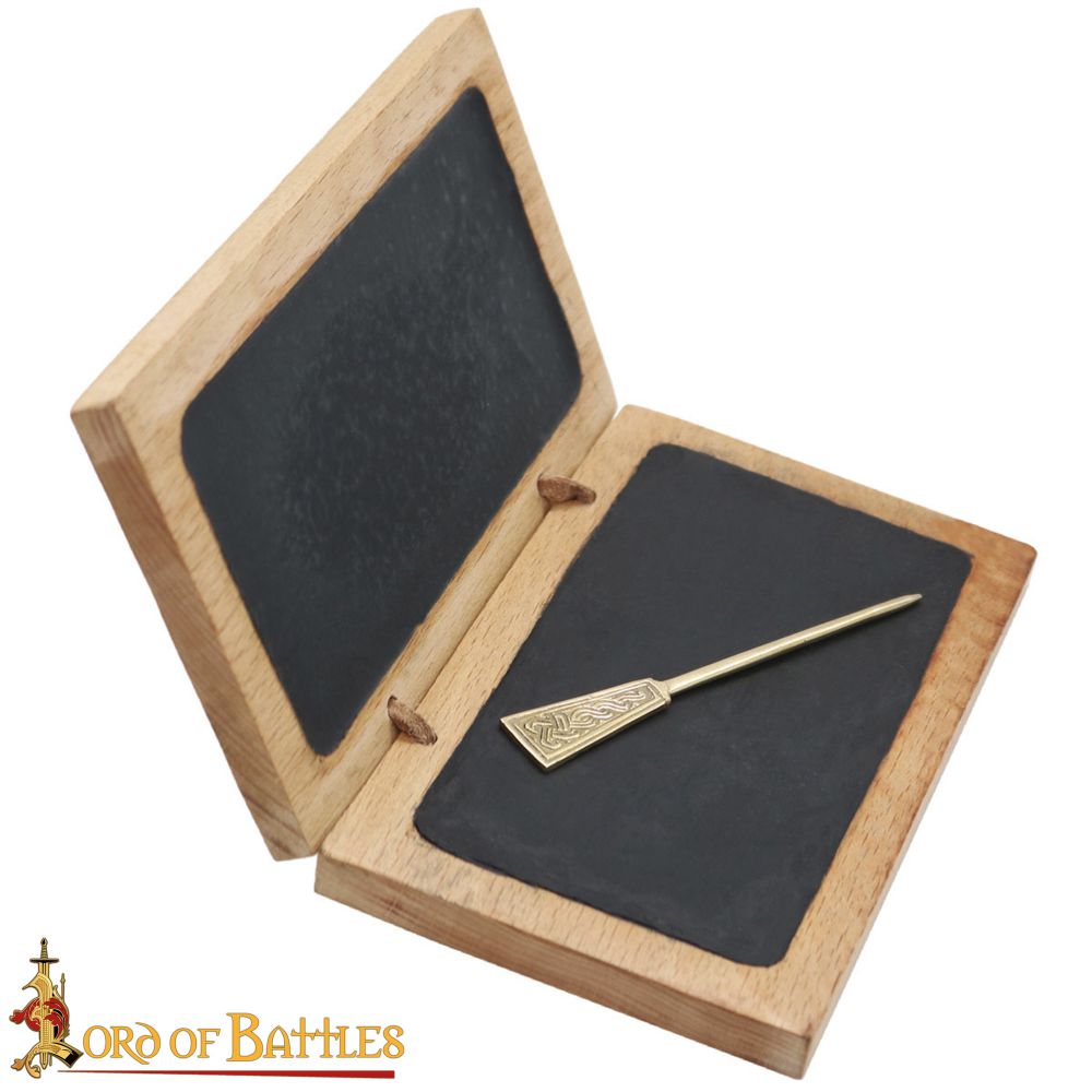 Wax Tablet with Brass Stylus| Make Your Own Medieval