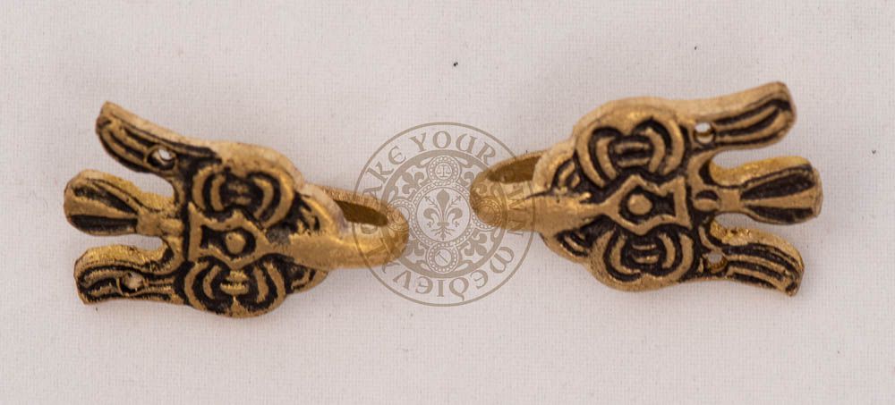 Viking Raven Winingas Leg Wrap Hooks | Make Your Own Medieval