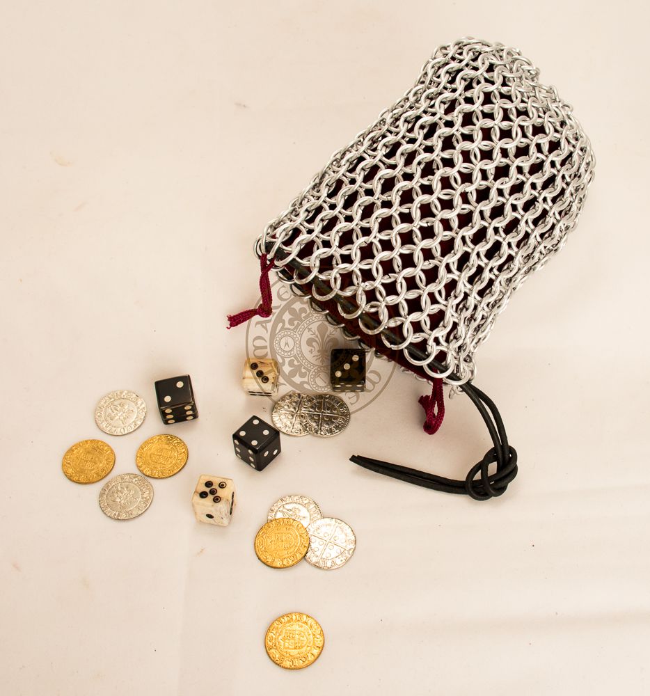 Chainmail Gaming Dice Bag | Make Your Own Medieval