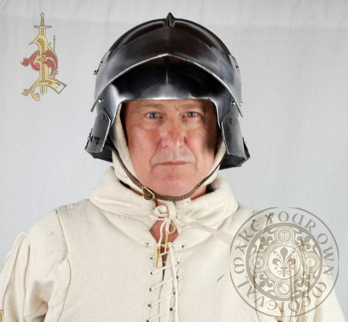 German Gothic15th Century Medieval Sallet Helm| Make Your Own Medieval