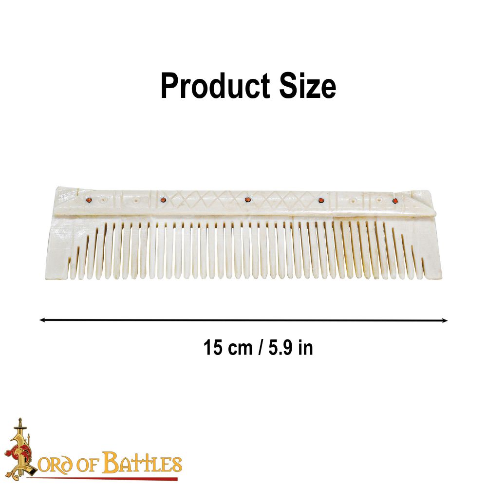 Viking / Anglo Saxon Birka Comb Made From Bone| Make Your Own Medieval