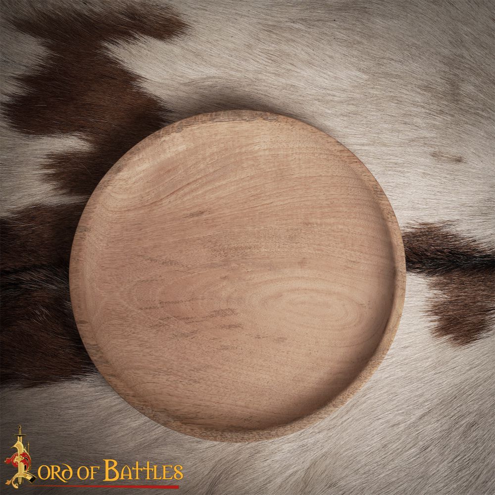 Wooden Plate - 22cm. Viking and Medieval Feasting Gear| Make Your Own ...