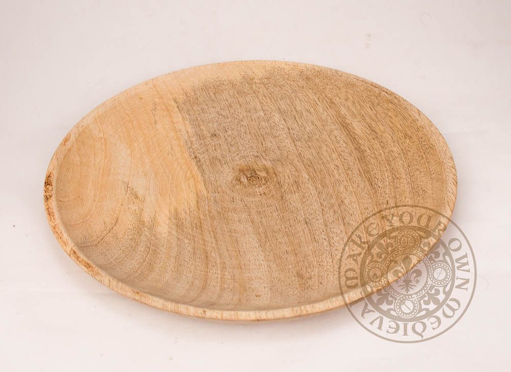 Wooden Plate - 22cm. Viking and Medieval Feasting Gear| Make Your Own ...